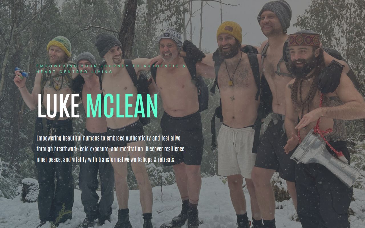 LUKE MCLEAN | WIM HOF METHOD INSTRUCTOR & BREATHWORK COACH